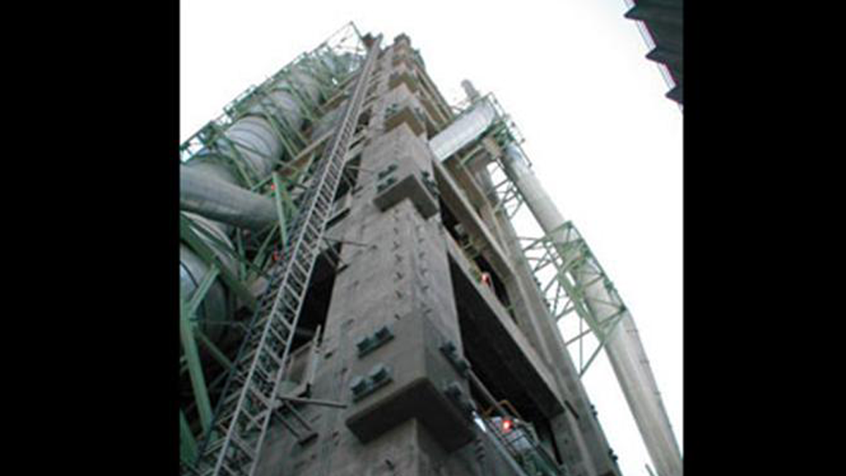 Preheater Tower Structural Strengthening | STRUCTURAL