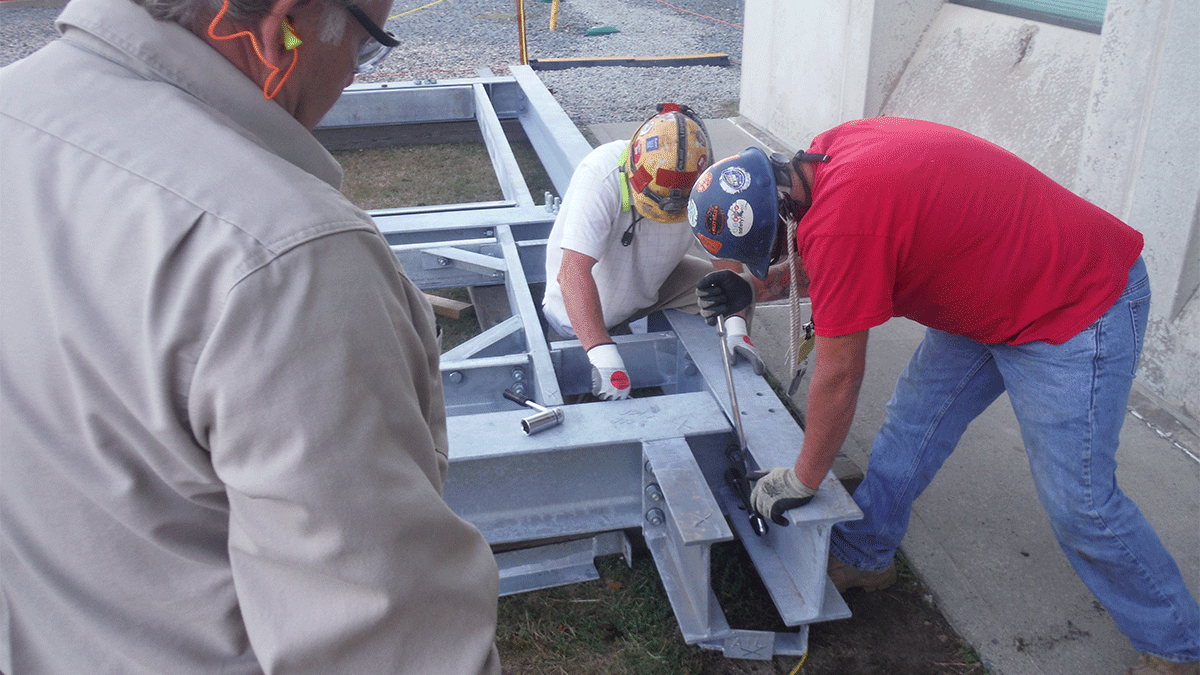 Nuclear Power Station Reactor Building Vent Stack | STRUCTURAL