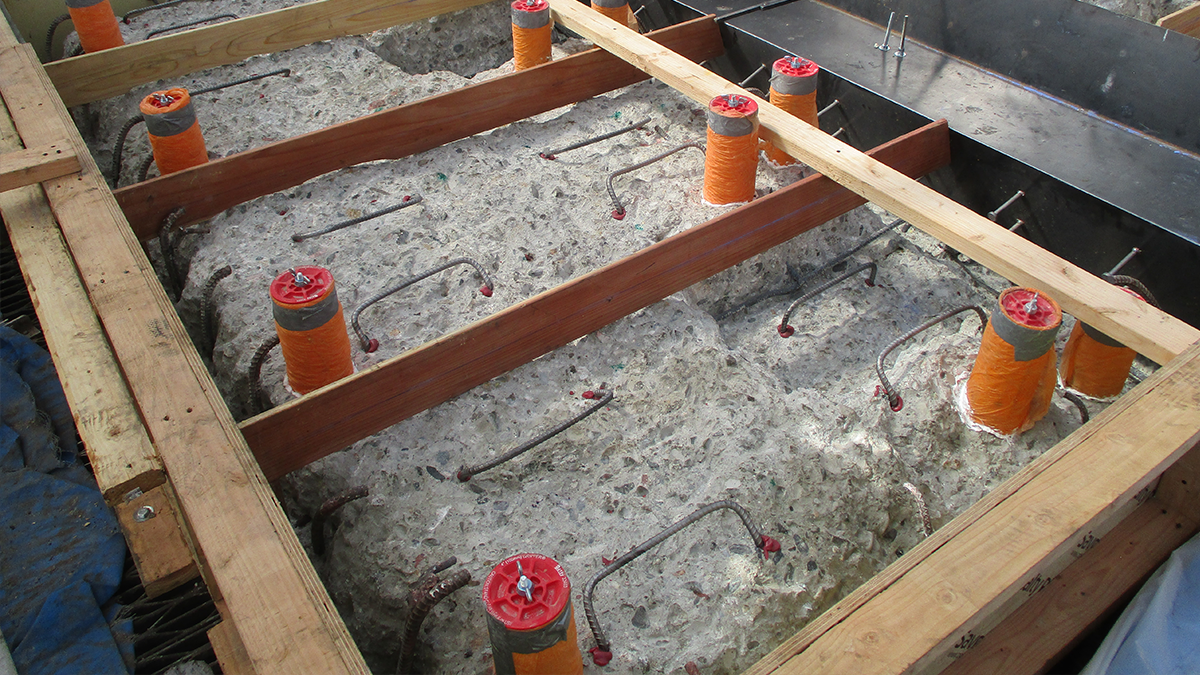 Grouting & Anchor Bolt Replacement Reduces Vibration of Compressor