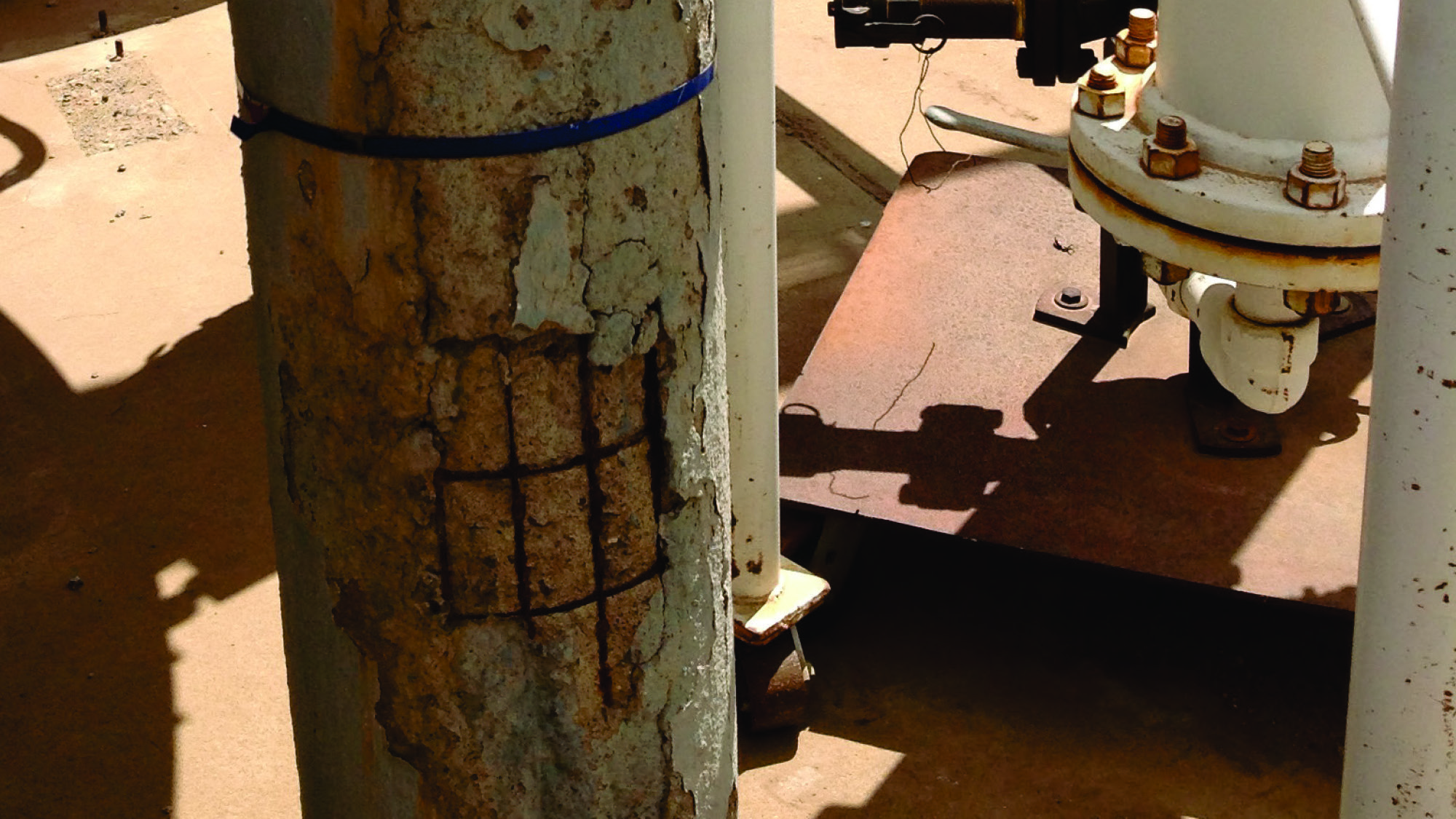 column-fireproofing-delamination | STRUCTURAL