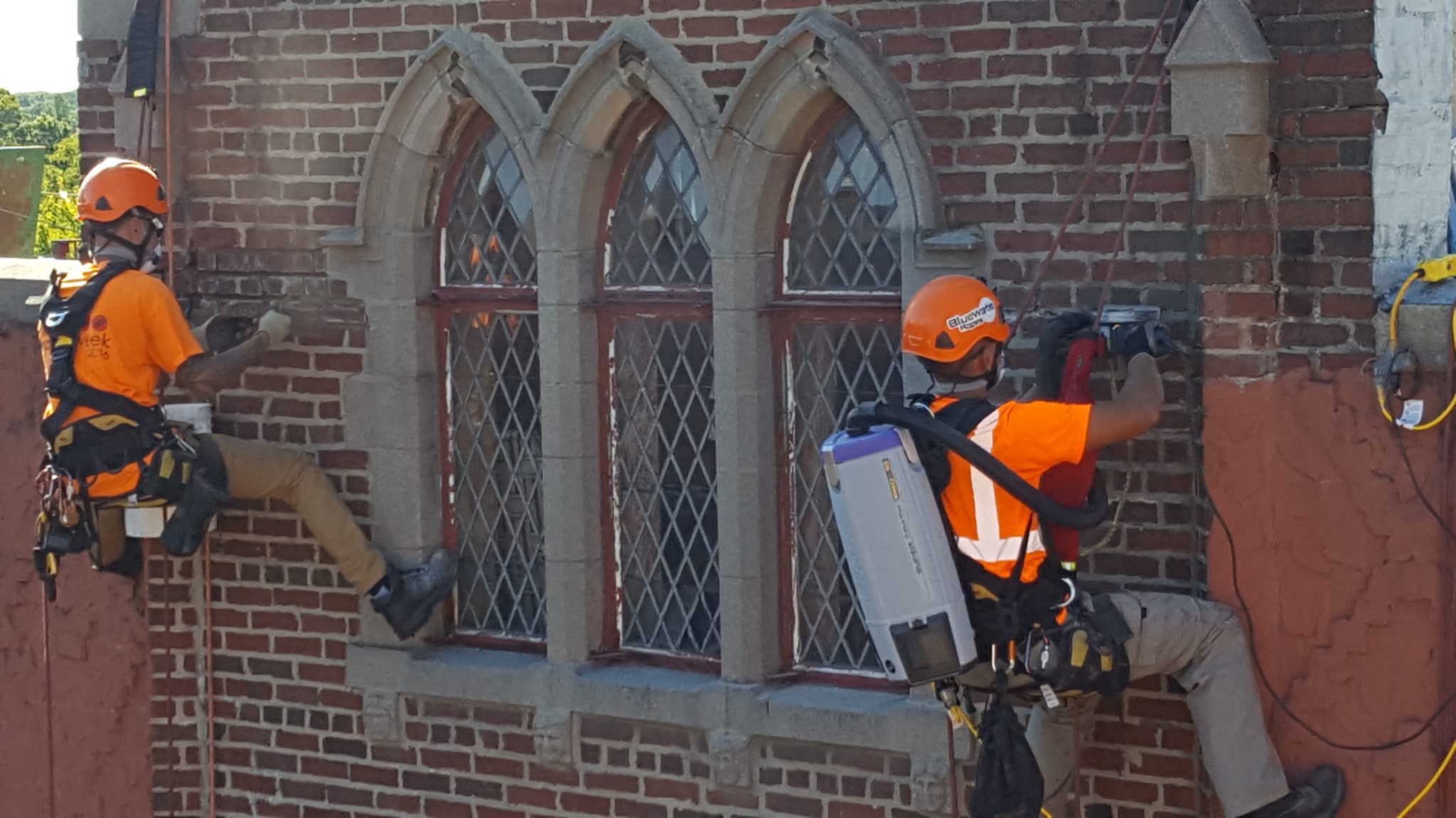 Facade Inspections & Repairs: Industrial Rope Access | STRUCTURAL