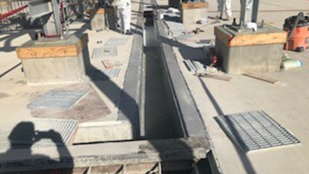 Chemical Resistant Coating Applied to Containment Area | STRUCTURAL