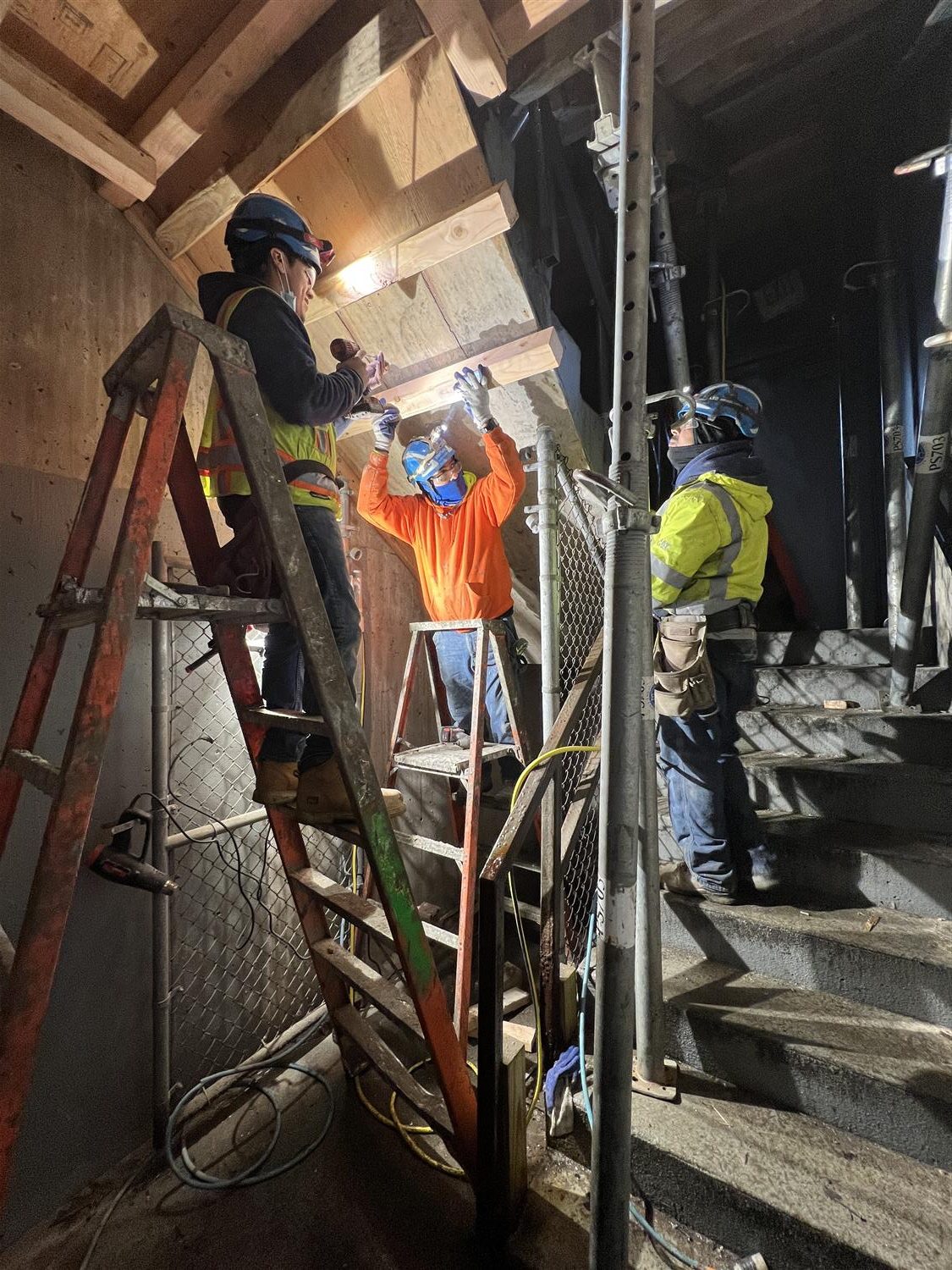 Stony Brook University Hospital Stair Tower Repairs Eliminates Safety ...