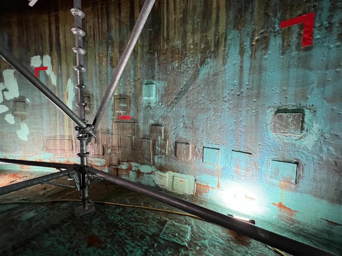 CSS V-Wrap™ Installation Provides Long-Term Solution to Nuclear Storage Tank | STRUCTURAL