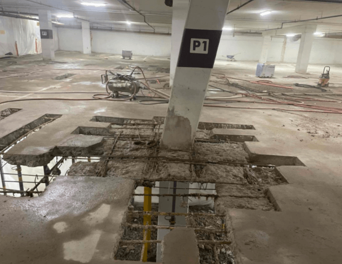 8150 Leesburg Pike Parking Garage Repair | STRUCTURAL